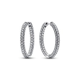 Pandora Timeless alka minđuše sa pave cirkonima | Official Pandora™ Srbija